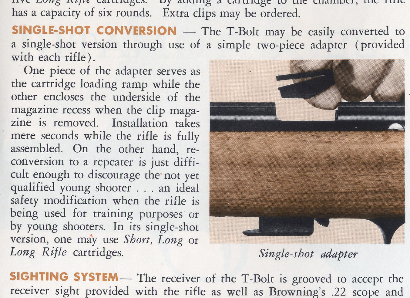 T-Bolt Single Shot Adapter | Rimfire Central Firearm Forum